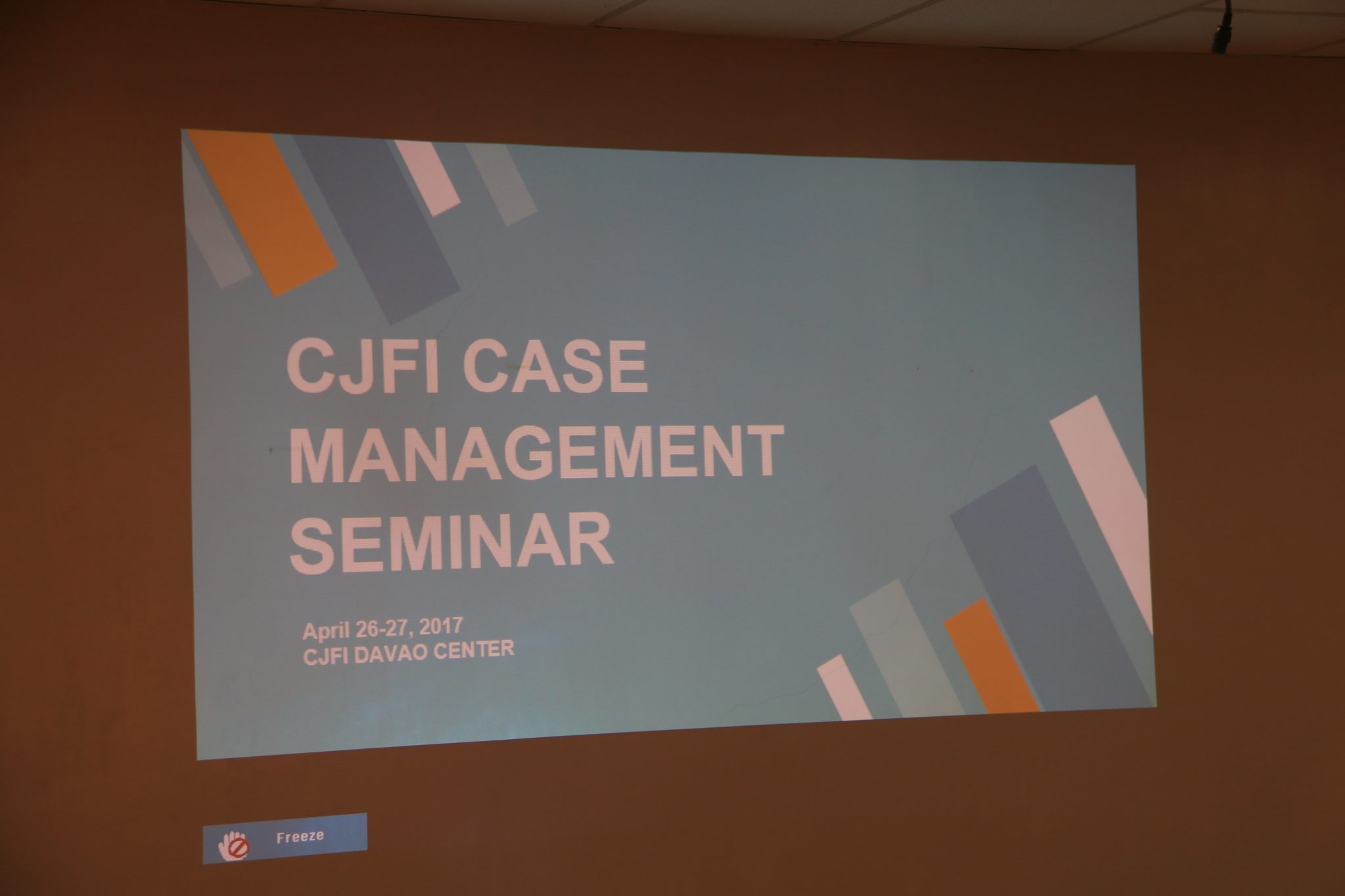 CJFI Social Workers Attend the Case Management Seminar at the CJFI ...